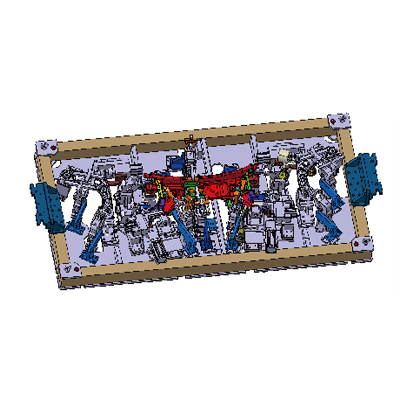 Welding fixture for Car subframe-Kaite
